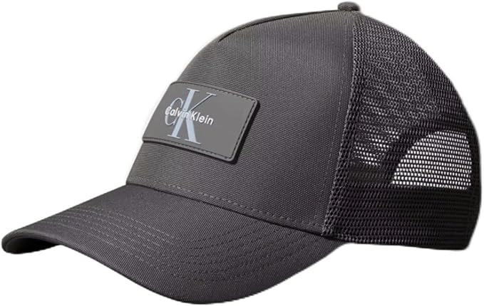 Calvin Klein Logo Sili Patch Ball Mesh Back Cap, O/S - 4D5025G ...