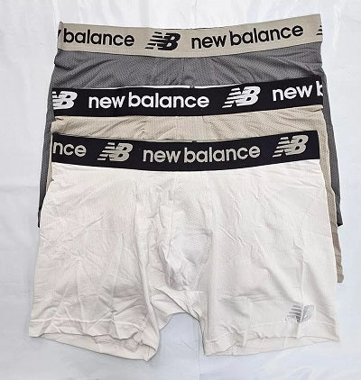 New Balance Men's Athletic Mesh Boxer Brief 3Pack, Small - LAU13015-3 ...